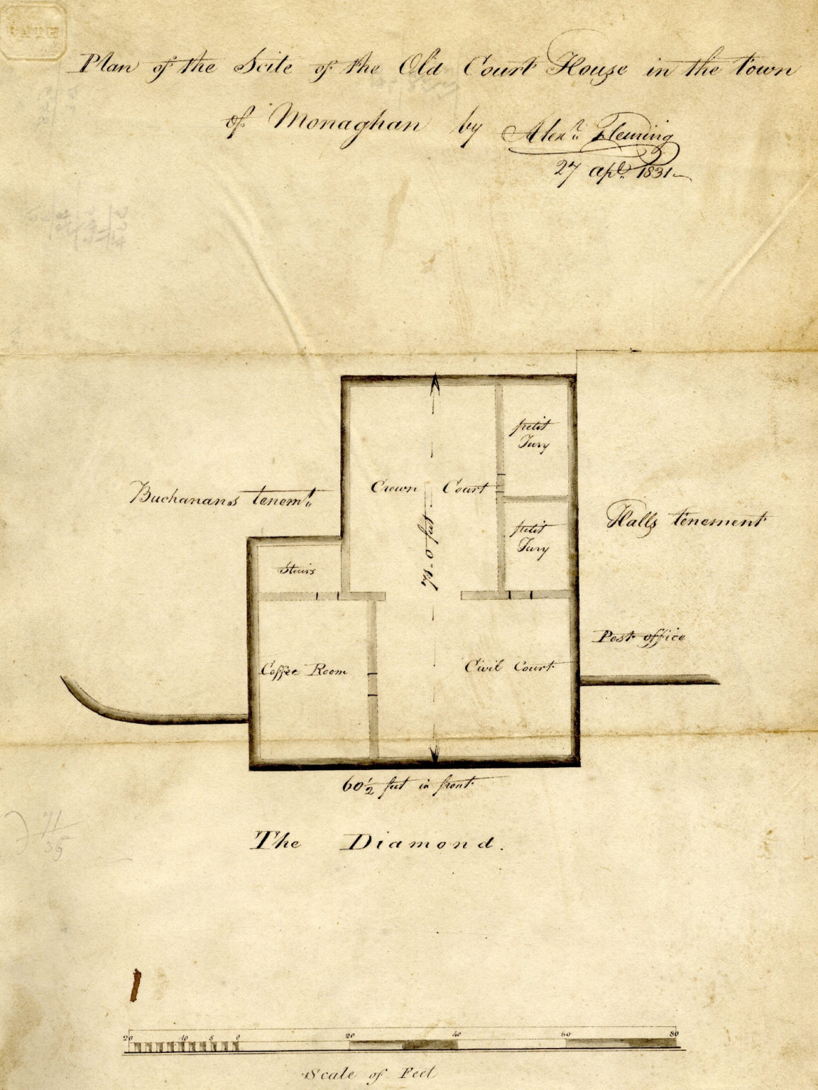 Monaghan Courthouse, Church Square, ROOSKY (Monaghan) Td., Monaghan ...