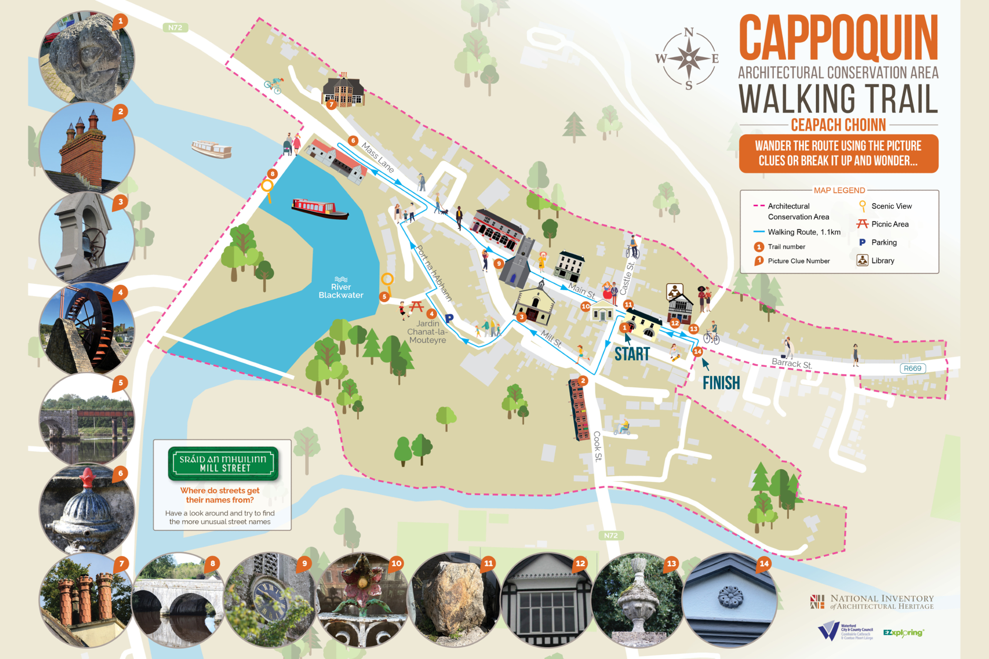 Wonder Wander Walking Trail: Cappoquin - Buildings of Ireland
