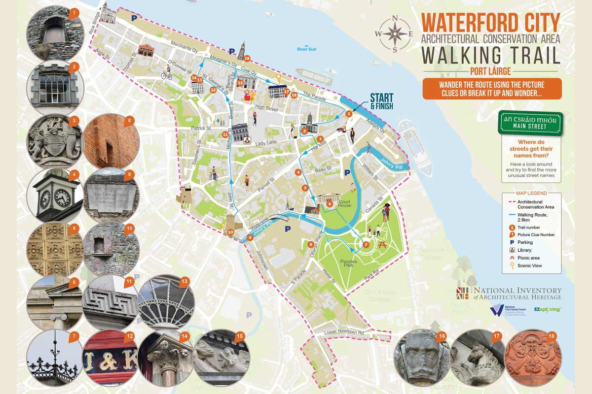 Wonder Wander Walking Trail: Waterford - Buildings of Ireland