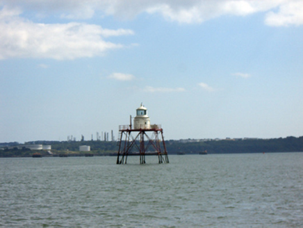 Spitbank Lighthouse, CARRIGNAFOY, Cobh, CORK - Buildings of Ireland