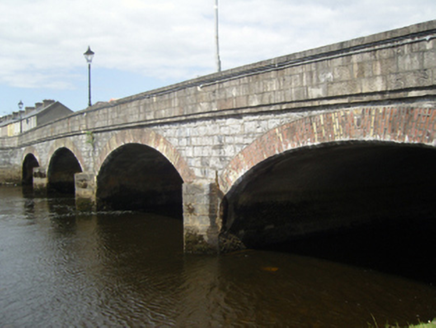 Lower Bridge, BALLINA [TIRA. BY.], Ballina, MAYO - Buildings of Ireland