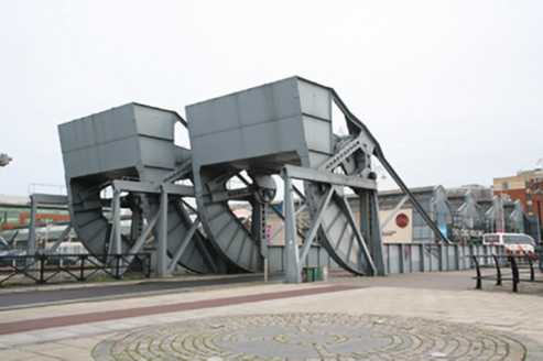George's Dock Bridge, Custom House Quay, Dublin 1, DUBLIN - Buildings ...