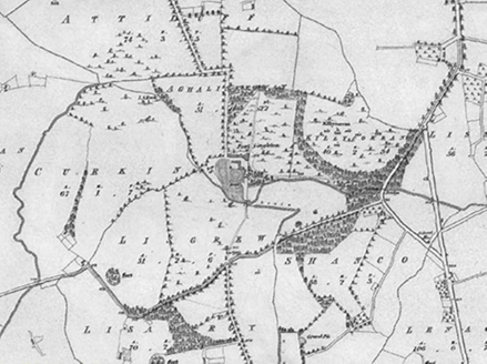 Fort Singleton, Trough, Errigal Trough, Killycorran - Buildings of Ireland